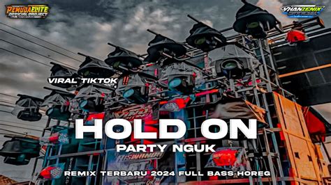 DJ PARTY HOLD ON TERBARU 2024 VIRAL TIKTOK FULL BASS HOREG ENAK