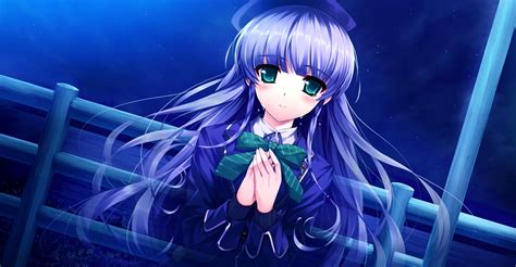 Fondos de pantalla ilustración Anime Chicas anime azul novela