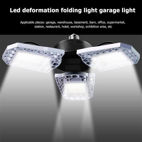 60W E27 E26 Vervormbare Led Garage Licht Verstelba Grandado