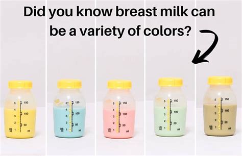 What Do The Different Colors Of Breast Milk Mean The Meaning Of Color