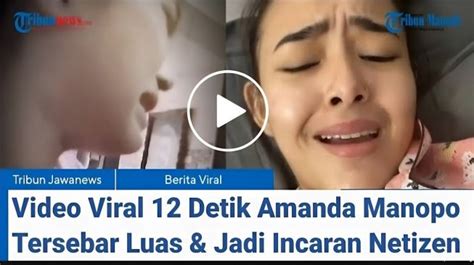 Cek Fakta Tonton Sebelum Dihapus Beredar Video Pendek Amanda Manopo