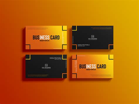 Premium Business Card Free Mockup Free Mockup World