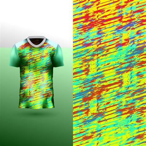 Estilo De Fundo Abstrato Para Camiseta Esportiva Vetor Premium