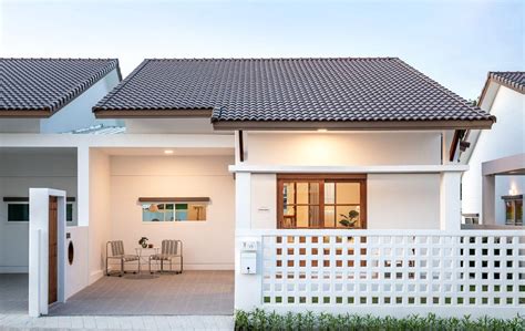 9 Inspirasi Rumah Minimalis Atap Miring Paling Cantik