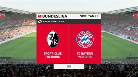 SC Freiburg Vs Bayern Munich Bundesliga FIFA 23 Simulation YouTube
