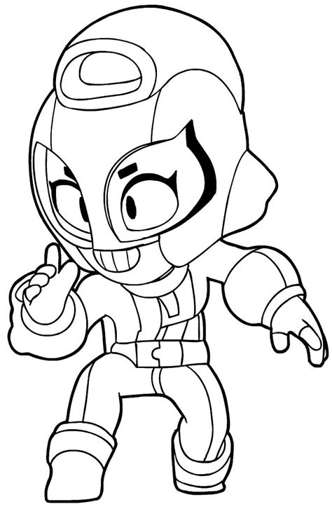 50 Desenhos de Brawl Stars para colorir Dicas Práticas