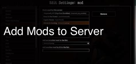 How To Add Mods To Project Zomboid Server