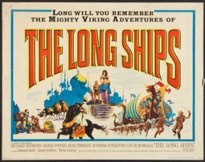 The Long Ships 1963 USA Richard Widmark Sidney Poitier Russ Tamblyn
