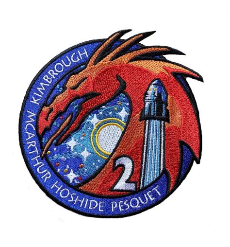 Spacex Dragon Patches