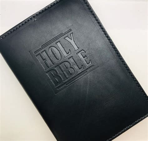 Couverture personnalisée de bible en cuir couverture Etsy