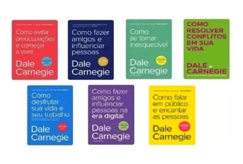 Coleção Dale Carnegie Completa 7 Livros Editora Sextante Frete grátis