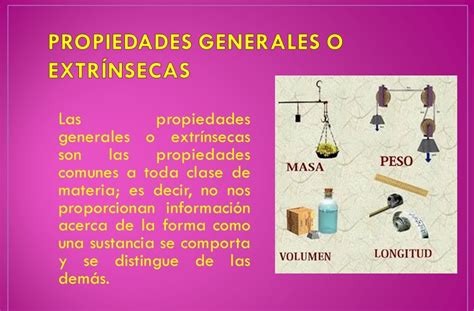 Propiedades Generales De La Materia Ejemplos Con Dibujos Compartir
