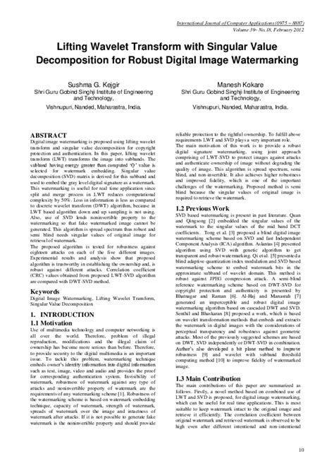 pdf large scale dual tree complex wavelet transform based robust features in pca and svd