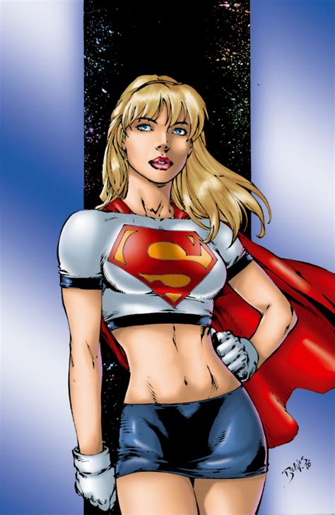 Supergirl Linda Danvers Art By Ed Benes Dc Comics Characters Dc Comics Art Comics Girls