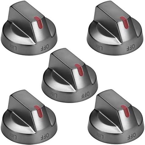 Amazon Upgraded DG64 00473B Black Stove Knobs Replacements Gas