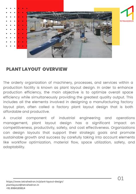 Plant Layout Ppt By Tetrahedron