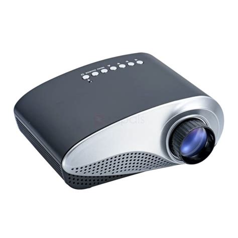 Excelvan Rd Lumens Mini Led Projector With Tv Card Verbal Bd