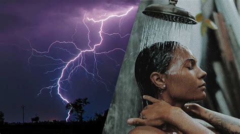 Tormenta El Ctrica Nunca Debes Ba Arte Ni Lavar Los Trastes Seg N