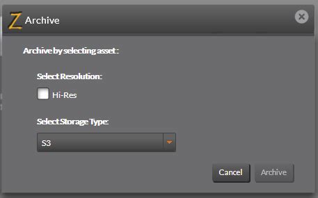 Hierarchical Archive In Action Evolphin Documentation