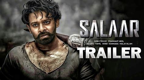 SALAAR Official Trailer Prabhas Shruti Hassan Prashanth Neel