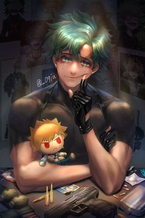 EVIL DEKU Parejas Anime Bonitas Personajes De Anime Villano Deku