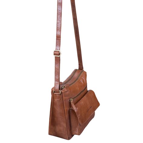 Mira Vintage Umh Ngetasche F R Damen Leder Stilord