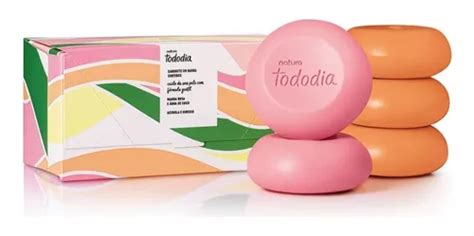 Sabonetes Natura Manga Rosa E Água De Coco Acerola E Hibisco
