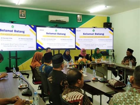 Pembukaan Asesmen Lapangan Program Studi Teknik Informatika Uin Malang
