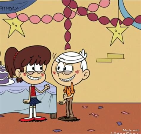 lincoln y lynn acompañan a la fiesta por DIEGOZkay Lynn loud The