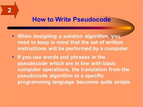 Pseudocode Simple Program Design Third Edition A Step By Step Approach