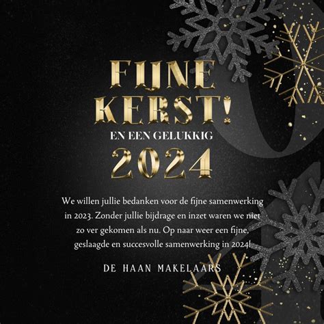 Zakelijke Kerstkaart Fijne Kerst 2024 En Kaartje2go