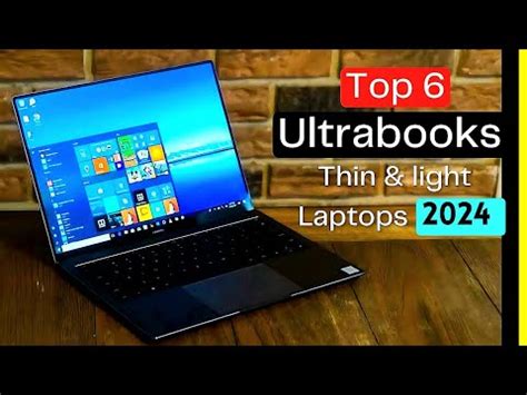 Top 6 Best Ultrabooks 2024 Best Thin Light Laptops 2024 YouTube