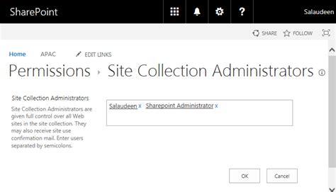 sharepoint online powershell to get site collection administrators sharepoint diary