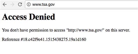 Acces Denied You Don T Have Permission To Access X On This Server