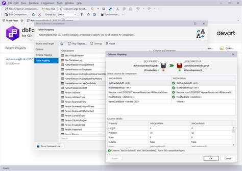 SQL Compare And Synchronize DbForge Compare Bundle