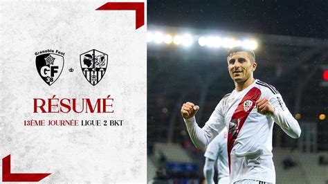 Grenoble Foot AC Ajaccio 0 3 Résumé GF38 ACA 2023 2024 YouTube