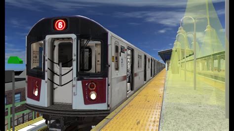 OpenBVE RP Multiplayer NYC Subway R142A 6 Train To New Lots Avenue