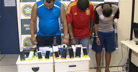 G1 Integrantes de quadrilha suspeita de roubar lojas no Rio são