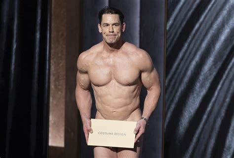 Oscars Envelope Velcrod To A Naked John Cena Helped Avoid FCC Fine