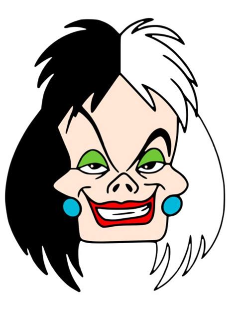 Disney Cruella De Vil And Ursula Svg File