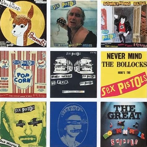 Sex Pistols Collection Framed Print Rock Wall Art Etsy