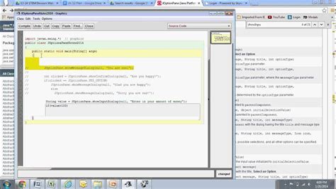 joptionpane showinputdialog youtube