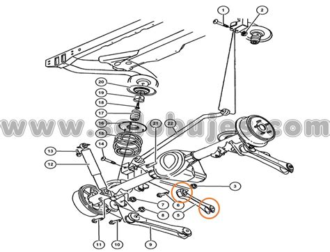 Buje Brazo Trasero Wrangler 1997 Solobujes