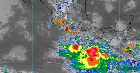 Depresi N Tropical E Sigue Su Trayectoria En Vivo En M Xico