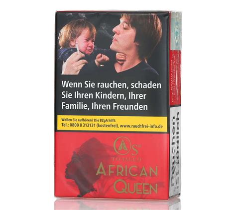 O S Tobacco African Queen Shisha Tabak 25g