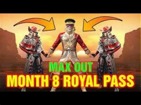 M8 ROYAL PASS MAXED OUT YouTube