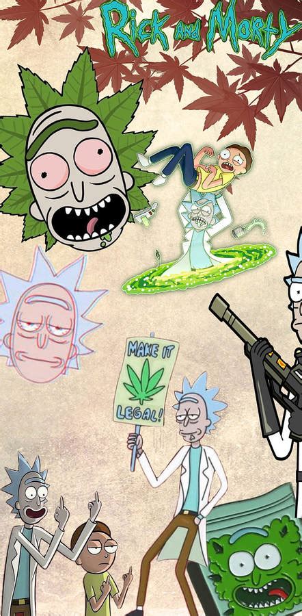 Pap Is De Parede De Rick E Morty Weed Wallpapers