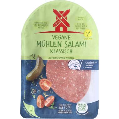 Rügenwalder Mühle Vegane Mühlen Salami klassisch in deiner MPREIS