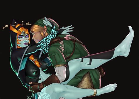 The Legend Of Zelda Game Porn Feet Midna Blonde Hair Kissing