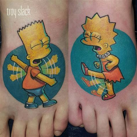 The Simpsons 200 The Best Tattoos Ever INKPPL Simpsons Tattoo